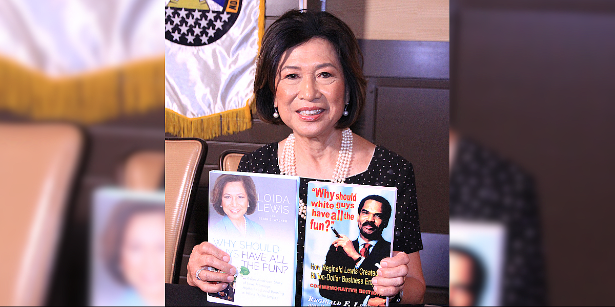 Dan Rattiner speaks with Loida Lewis, the Filipino-born businesswoman ...